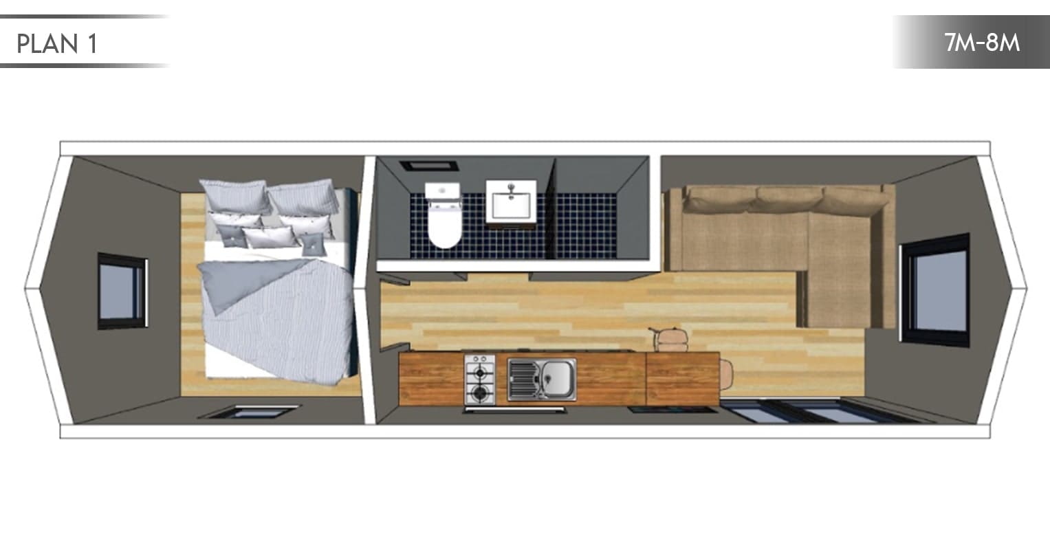 Ardıç Tiny House Model | Tiny House Adalı